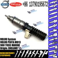 China Direct Sale Diesel Fuel Injector 21379943 BEBE4D26001 For VOL PENTA MD13 900 TIER3 MARINE for sale