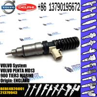 China Direct Sale Diesel Fuel Injector 21379943 BEBE4D26001 For VOL PENTA MD13 900 TIER3 MARINE for sale