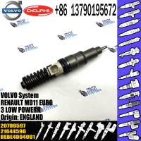 China Diesel Engine EUI Injector BEBE4D04001 5001867216 7420708597 20708597 21582094 For VOL MD11 for sale