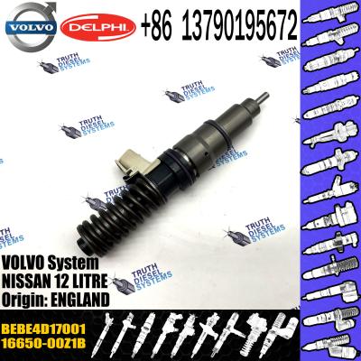 China Direct Sale Diesel Fuel Injector 16650-00Z1B BEBE4D17001 For NISSAN 12 LITRE for sale