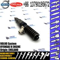 China New Diesel Fuel Injector 33800-84830 for VOL HYUNDAI 3380084830 BEBE4D21001 33800-84830 E3-E3.18 for sale