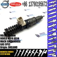 China Diesel Fuel Injector 22218106 BEBE5L14001 BEBE5L12001 BEBE5L14101 2271795 E3.5 for VOLV MD16 US14  GREENHOUSE GAS for sale