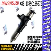 China Common Rail Injector 8-98259290-0 898259290 295050-1550 For ISUZU 6WG1 engine for sale