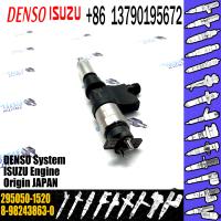 China diesel fuel injector nozzle 8-98243863-0 295050-1520 8-98243863-1 injector for ISUZU 4HK1 common rail injector for sale