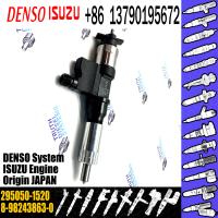 China diesel fuel injector nozzle 8-98243863-0 295050-1520 8-98243863-1 injector for ISUZU 4HK1 common rail injector for sale