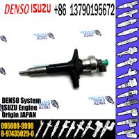China New Diesel fuel common rail Injector 095000-9960 095000-9990 8-97435029-0 8974350290 For ISUZU 4JJ1 Engine for sale