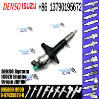 China New Diesel fuel common rail Injector 095000-9960 095000-9990 8-97435029-0 8974350290 For ISUZU 4JJ1 Engine for sale