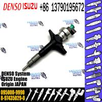 China New Diesel fuel common rail Injector 095000-9960 095000-9990 8-97435029-0 8974350290 For ISUZU 4JJ1 Engine for sale