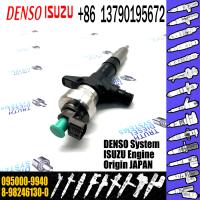 China common rail injector 8-98246130-0 095000-9940 for ISUZU D MAX 2.5 D diesel fuel injector for sale