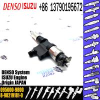 China Rail Injector 8-98219181-0 095000-9800 for ISUZU 4HK1 1 buyer for sale
