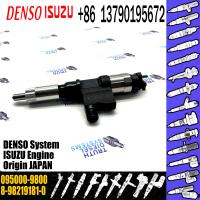 China Rail Injector 8-98219181-0 095000-9800 for ISUZU 4HK1 1 buyer for sale