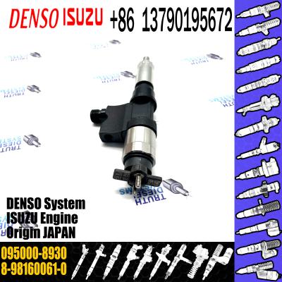 China Common Rail Diesel fuel injector 095000-8930 8-98160061-0 8-98160061-1 8-98160061-2 for sale