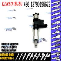 China Quality 4HK1 6HK1 engine injector 8-98151837-1 common rail fuel injector 095000-8901 for sale