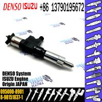 China Quality 4HK1 6HK1 engine injector 8-98151837-1 common rail fuel injector 095000-8901 for sale