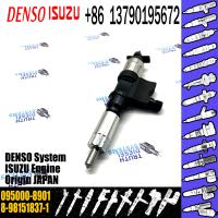 China Quality 4HK1 6HK1 engine injector 8-98151837-1 common rail fuel injector 095000-8901 for sale