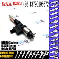 China Quality 4HK1 6HK1 engine injector 8-98151837-1 common rail fuel injector 095000-8901 for sale