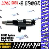 China Quality 4HK1 6HK1 engine injector 8-98151837-1 common rail fuel injector 095000-8901 for sale