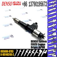 China Rail Fuel Injector 8-98140249-3 8981402493 095000-8793 for ISUZU 6UZ1 8793 2493 for sale