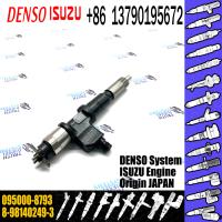 China Rail Fuel Injector 8-98140249-3 8981402493 095000-8793 for ISUZU 6UZ1 8793 2493 for sale