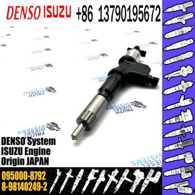 China Huida Diesel Engine fuel injector 095000-8791 8-98140249-1 095000-8792 8-98140249-2 Original for sale