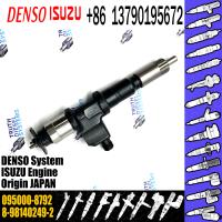 China Huida Diesel Engine fuel injector 095000-8791 8-98140249-1 095000-8792 8-98140249-2 Original for sale