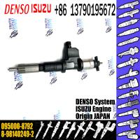 China Huida Diesel Engine fuel injector 095000-8791 8-98140249-1 095000-8792 8-98140249-2 Original for sale