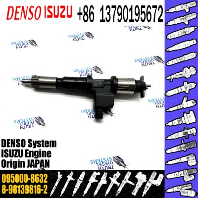 China Huida Diesel Engine fuel injector 095000-8631 8-98139816-1 095000-8632 8-98139816-2 Original for sale