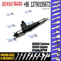 China Huida Diesel Engine fuel injector 095000-8631 8-98139816-1 095000-8632 8-98139816-2 Original for sale