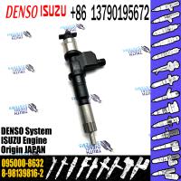 China Huida Diesel Engine fuel injector 095000-8631 8-98139816-1 095000-8632 8-98139816-2 Original for sale