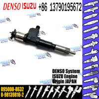 China Huida Diesel Engine fuel injector 095000-8631 8-98139816-1 095000-8632 8-98139816-2 Original for sale