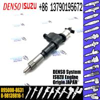 China Huida Diesel Engine fuel injector 095000-8631 8-98139816-1 095000-8632 8-98139816-2 Original for sale