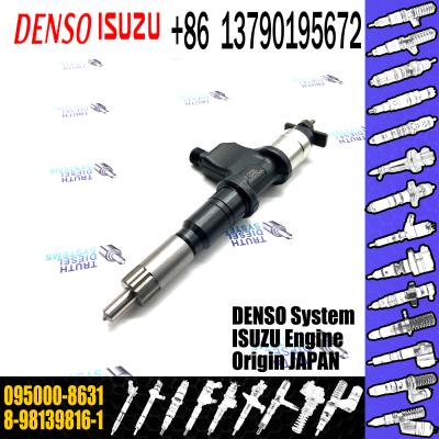 China Huida Diesel Engine fuel injector 095000-8631 8-98139816-1 095000-8632 8-98139816-2 Original for sale