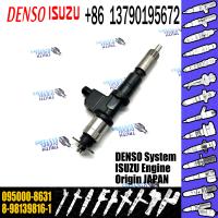 China Huida Diesel Engine fuel injector 095000-8631 8-98139816-1 095000-8632 8-98139816-2 Original for sale