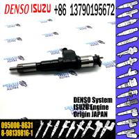China Huida Diesel Engine fuel injector 095000-8631 8-98139816-1 095000-8632 8-98139816-2 Original for sale