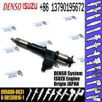 China Huida Diesel Engine fuel injector 095000-8631 8-98139816-1 095000-8632 8-98139816-2 Original for sale