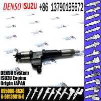 China Remanufactured diesel injector 095000-8630 8-98243863-0 8982438630 FOR ISUZU for sale