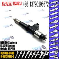 China Remanufactured diesel injector 095000-8630 8-98243863-0 8982438630 FOR ISUZU for sale