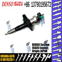 China Domestic brand new Diesel Engine Parts common rail fuel Injector 095000-8370 8-98119228-1 095000-9940 for Toyota Series for sale