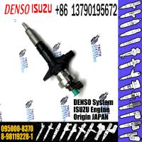 China Domestic brand new Diesel Engine Parts common rail fuel Injector 095000-8370 8-98119228-1 095000-9940 for Toyota Series for sale