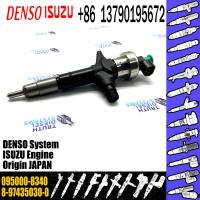 China 8-98106693-0 8-98106693-1 095000-8340 fuel injector for ISUZU 4JJ1 injector nozzle for sale