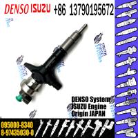 China 8-98106693-0 8-98106693-1 095000-8340 fuel injector for ISUZU 4JJ1 injector nozzle for sale
