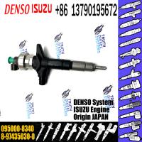 China 8-98106693-0 8-98106693-1 095000-8340 fuel injector for ISUZU 4JJ1 injector nozzle for sale