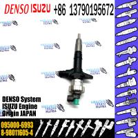 China Huida Diesel Engine fuel injector 095000-6992 8-98011605-3 095000-6993 8-98011605-4 Original for sale