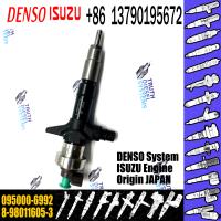 China Huida Diesel Engine fuel injector 095000-6992 8-98011605-3 095000-6993 8-98011605-4 Original for sale