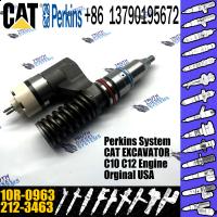 China Diesel Engine Parts 3176 3196 C-10 C-12 Fuel Injector Assembly 2123463 212-3463 10R0963 10R-0963 for sale