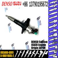 China Rail 4JK1 Fuel Injector 095000-6990 095000-6991 For ISUZU 8-98011605-2 8-98011605-3 for sale