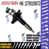 China Rail 4JK1 Fuel Injector 095000-6990 095000-6991 For ISUZU 8-98011605-2 8-98011605-3 for sale