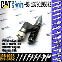 China Huida C12 engine fuel injector 212-3468 10R-1258 223-5328 10R-1003 with genuine packing for sale
