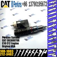 China Huida C12 engine fuel injector 212-3468 10R-1258 223-5328 10R-1003 with genuine packing for sale