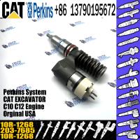 China C10 C12 Engine CPT372 EXCAVATOR Fuel Injector 2037685 10R1268 203-7685 10R-1268 For CAT 345B II MH 365B II 365B L for sale